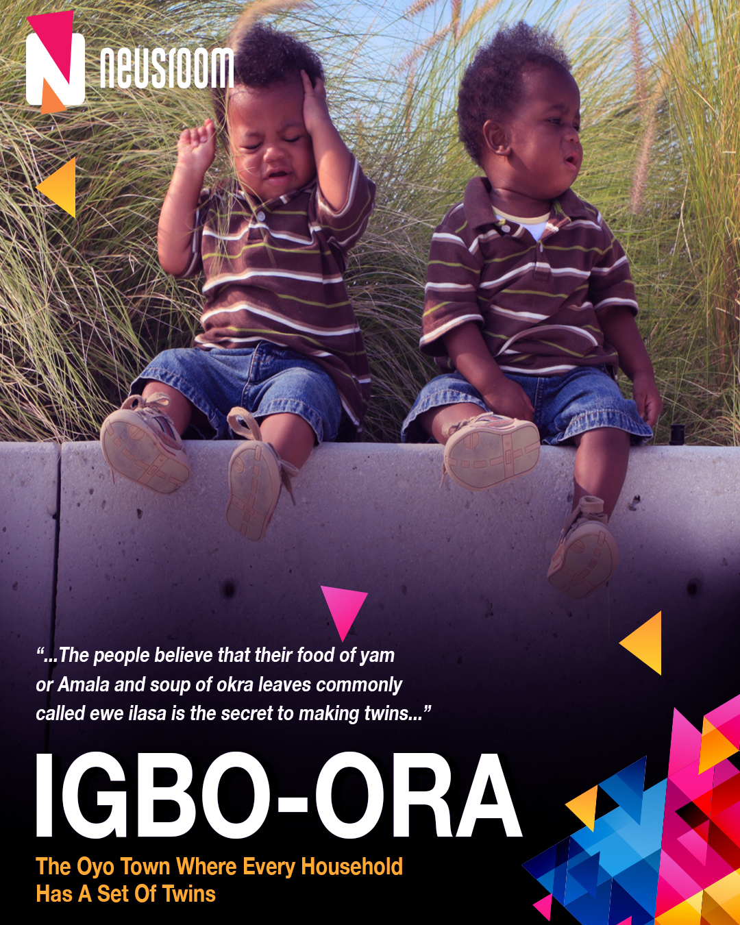 Igbo-Ora: The Oyo Town Where Every Household Has A Set Of Twins